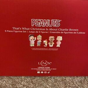 Lenox | Holiday | Nwt Lenox Peanuts 5 Pc Figurine Set | Poshmark